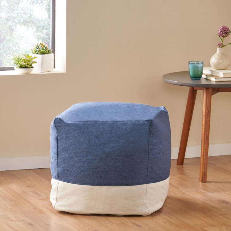 Home Loft Concepts 16'' Wide Square Pouf Ottoman & Reviews | Wayfair